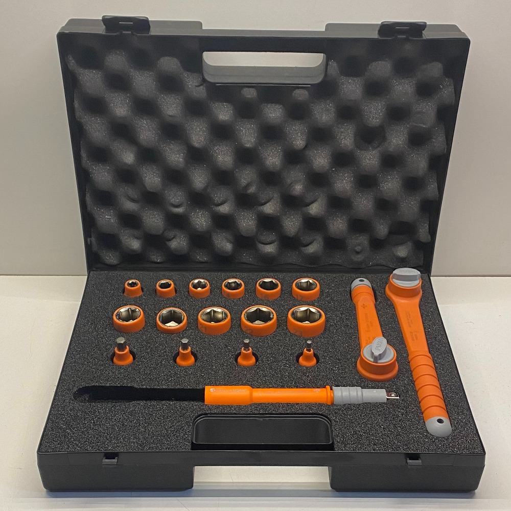 Pre-owned Sibille Outillage Insulated Socket Set in Hard Case - Own4Less